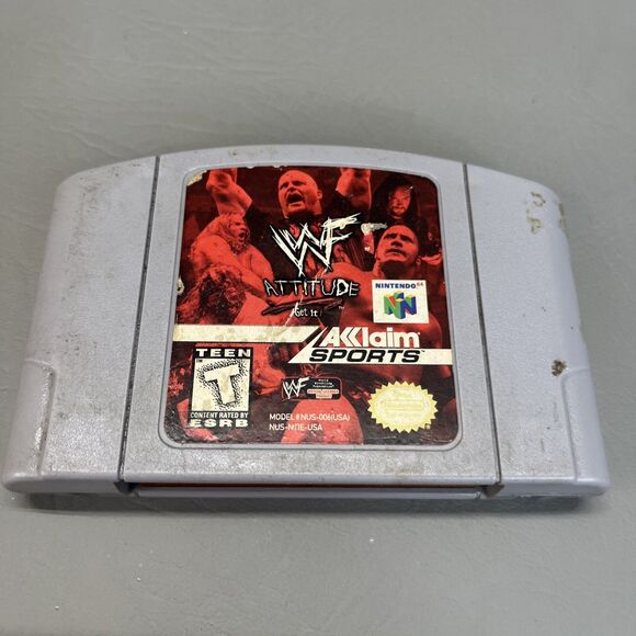 Nintendo | Video Games & Consoles | Wwf Attitude Get It N64 Nintendo 64 ...